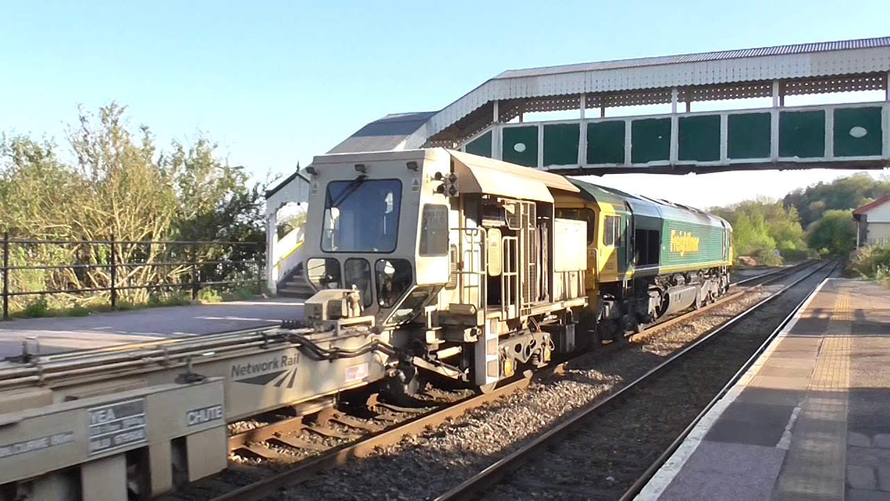 Freightliner Class 66 no: 66525 @ Chepstow {665P} 19/04/2020. - YouTube