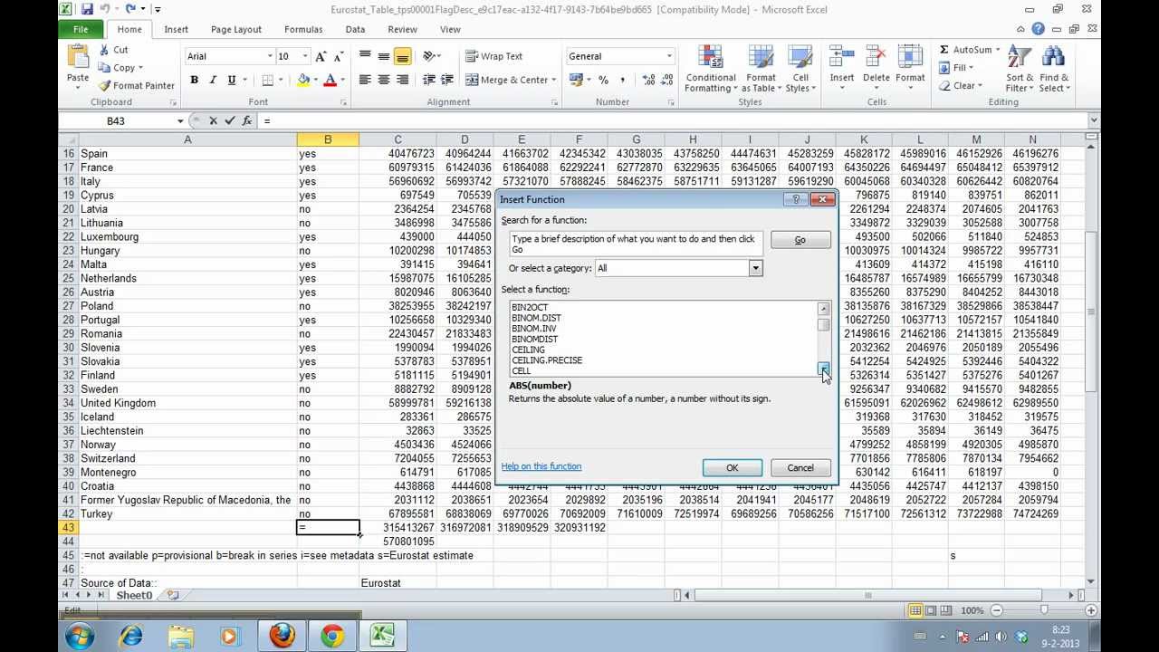 How To Use The COUNTIF Formula In Excel 2010 YouTube how-to-use-the-countif-formula-in-excel-2010-youtube