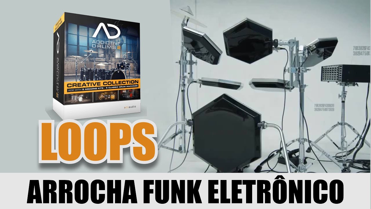 LOOPS DE BATERIA ARROCHA FUNK ELETRÔNICO - YouTube