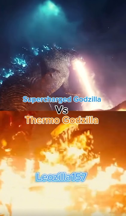 Supercharged Godzilla vs Thermo Godzilla - YouTube