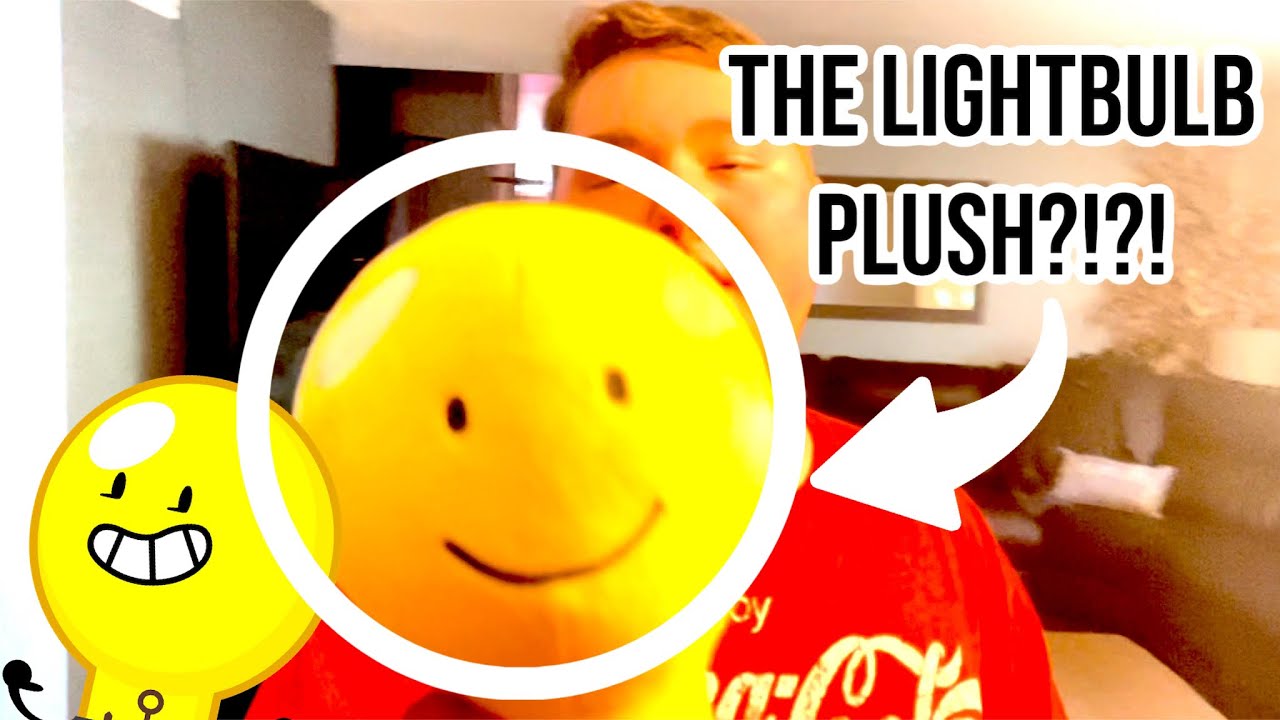 I got the Lightbulb plush! (Thanks, @AnimationEpic) #BFDI #II #meetup ...