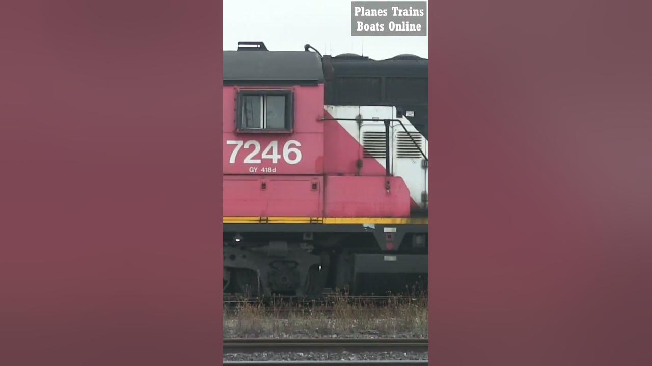 #shorts CN 7521 CN 7246 & Slug CN 236 Yard Work In #sarnia - YouTube