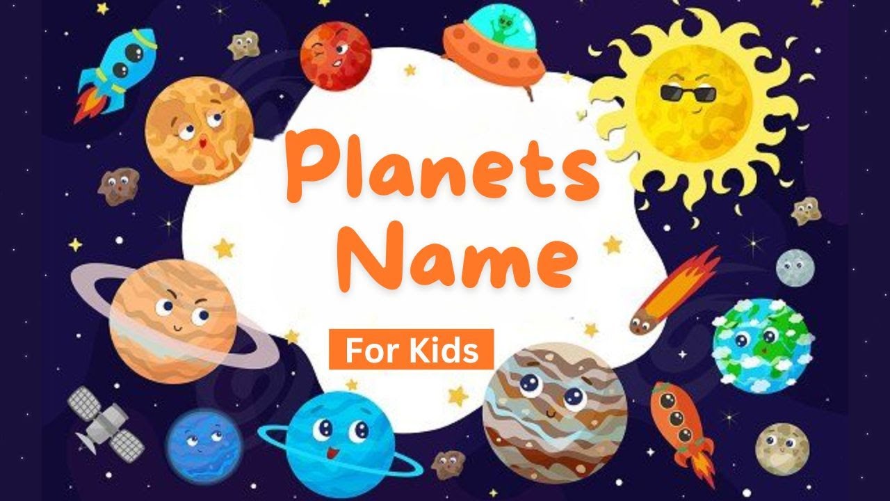Planets Name | Planets Name In English | Solar system for kids| Planets ...