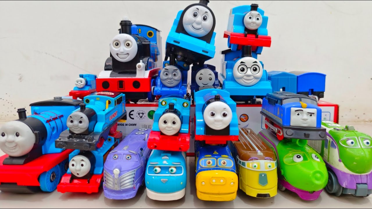 Mainan Kereta Thomas and Friends dan Kereta Api Chuggington - YouTube
