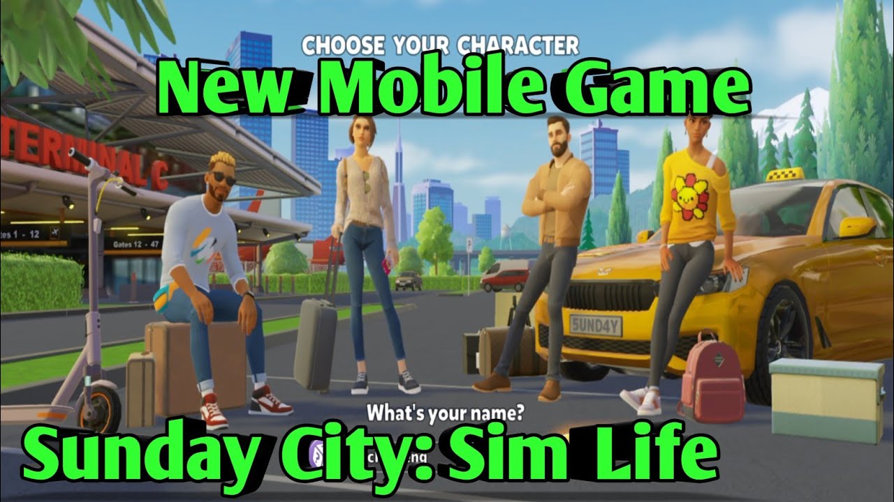 Sunday City: Sim Life Mobile Game Walkthrough - YouTube