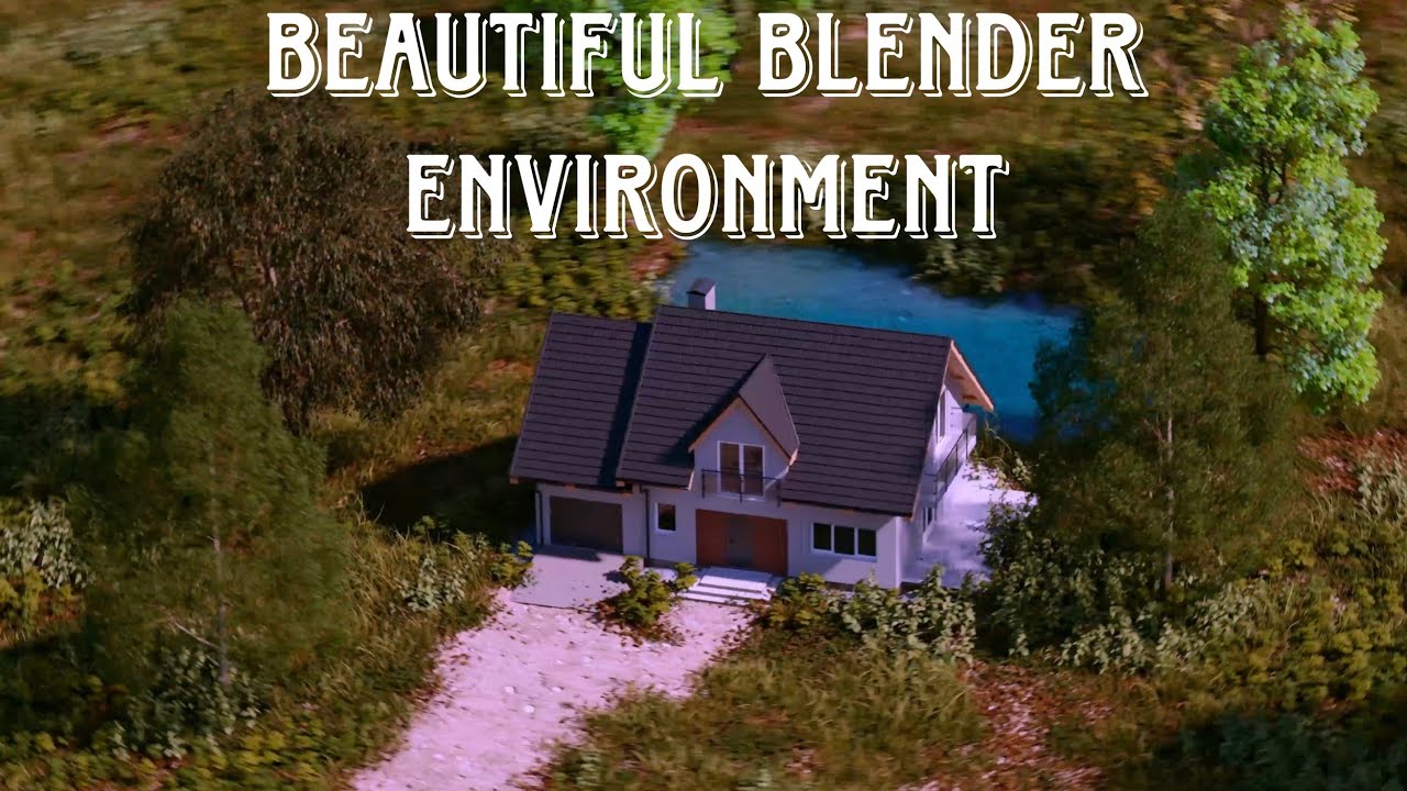 Surreal Environment in BLENDER with BIOME READER - YouTube