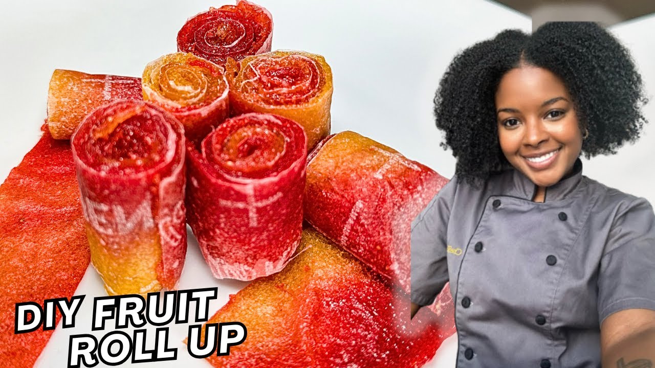 DIY Fruit Roll Up Recipe | Strawberry, Raspberry & Pineapple Flavor ...