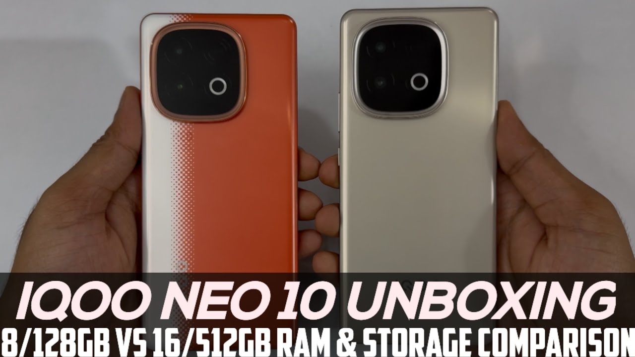 Iqoo Neo 10 Unboxing Both Colours - YouTube