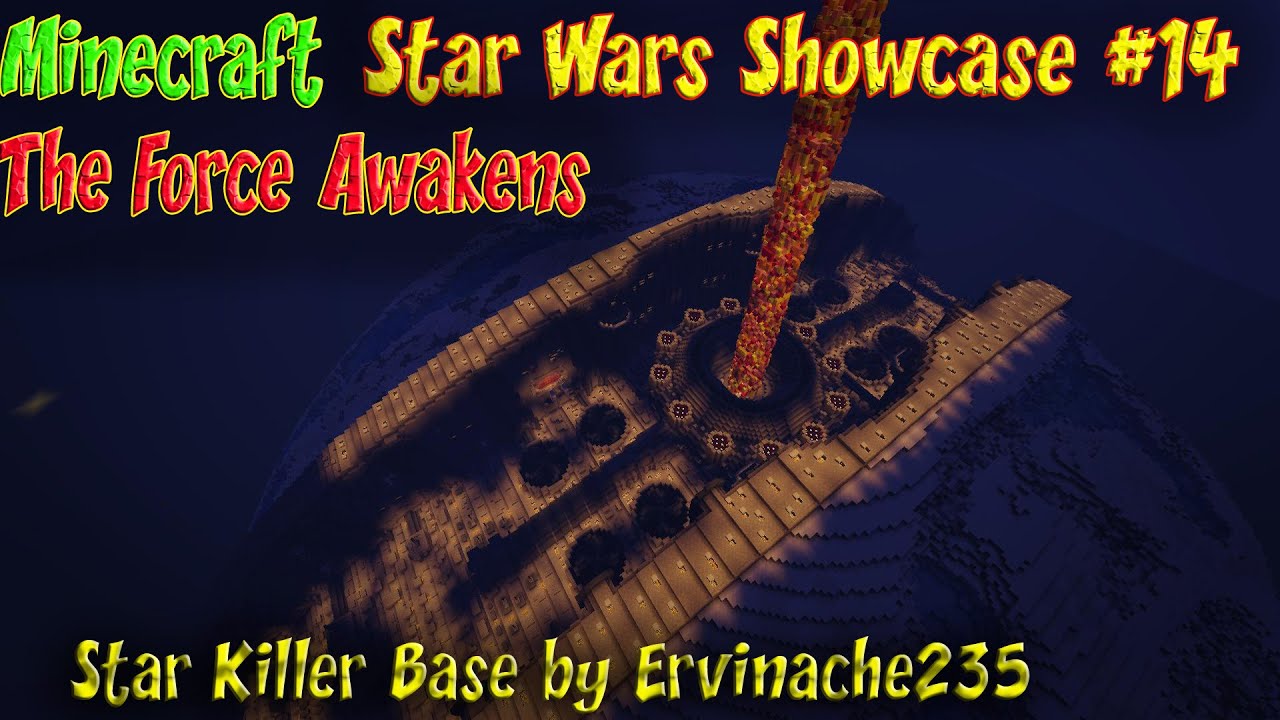 Minecraft Star Wars Ep14 Showcase The Force Awakens StarKiller Base by ...