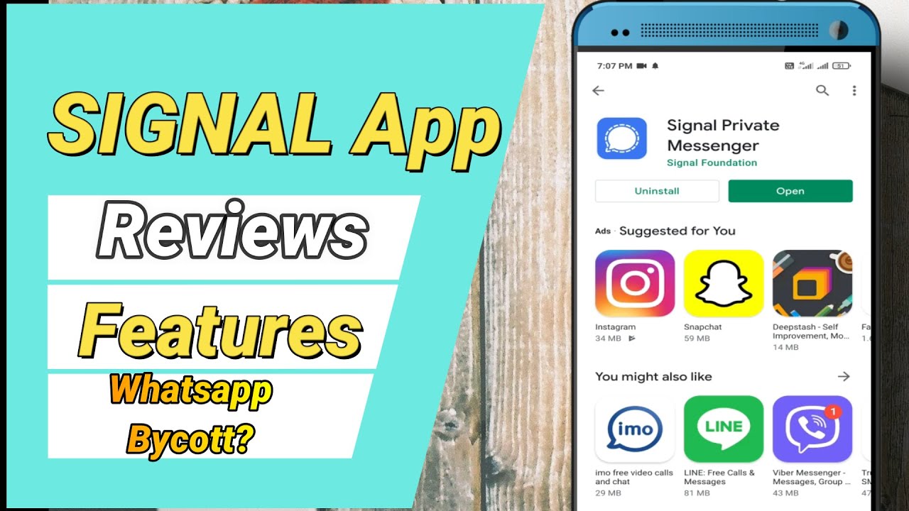 Signal App Review And Its Feature| How To Use Signal App or Do We ...