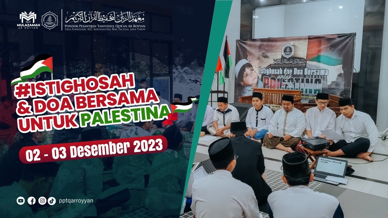 Istighosah & Doa Bersama Untuk Palestin - YouTube