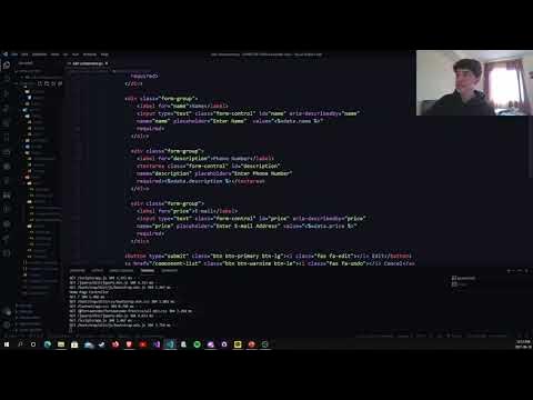 COMP229 – Web Application Development Assignment 2 Express Portfolio – Authentication - YouTube