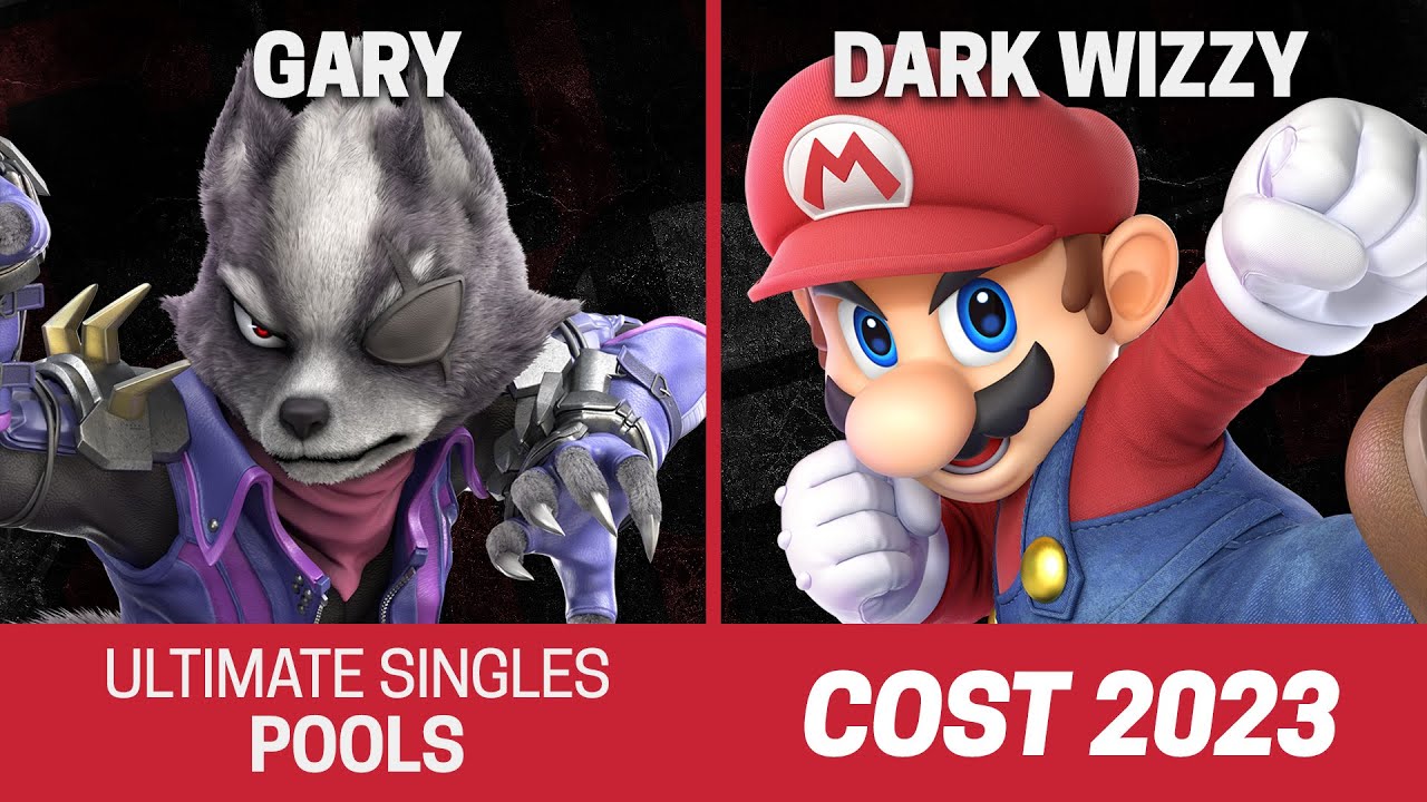 COST 2023 Singles Pools - Gary (Wolf) vs Dark Wizzy (Mario) - SSBU ...