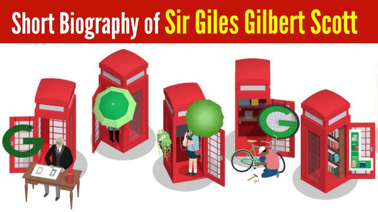 Sir Giles Gilbert Scott Google Doodle in UK - YouTube
