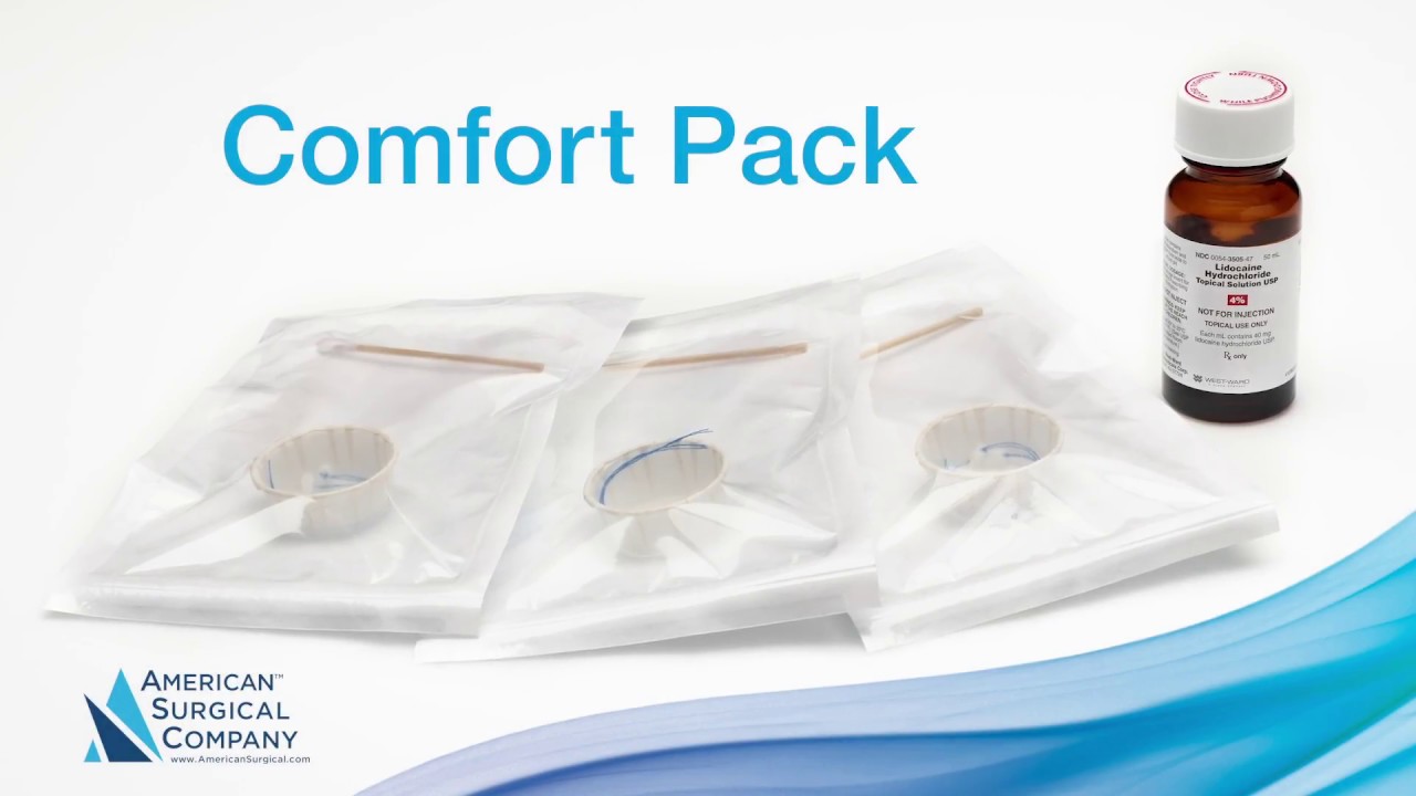 Ophthalmic Comfort Pack - YouTube