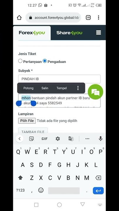 Tutorial pindah ib broker forex4you - YouTube