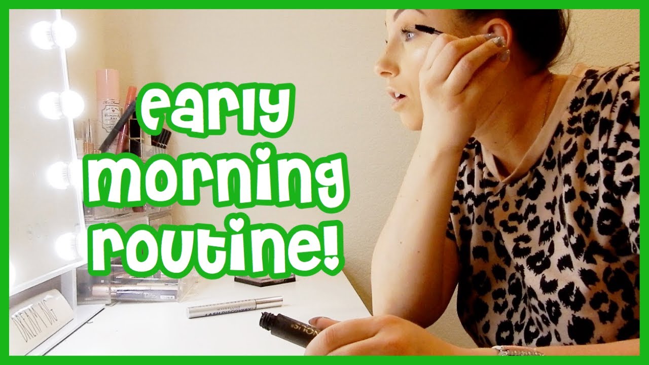 4:30 AM MORNING ROUTINE! | Realistic Workday Morning - YouTube