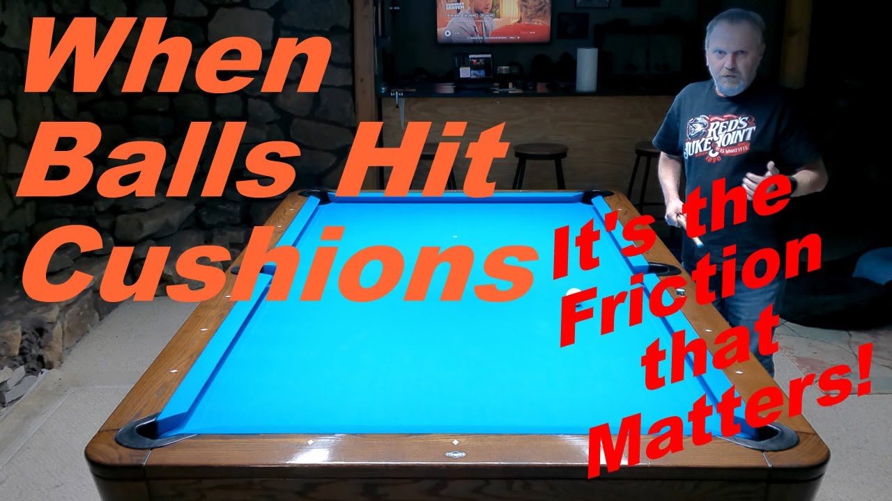 What Happens when Pool Balls Hit Cushions - YouTube
