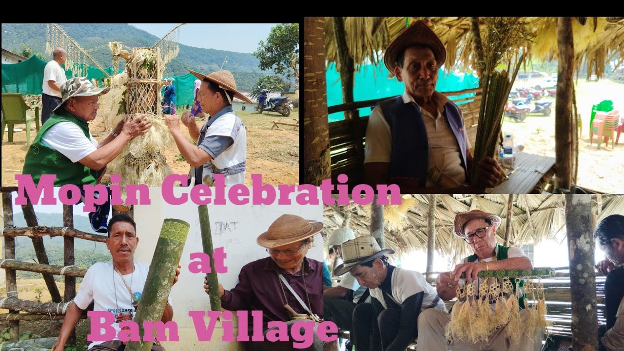 Ritualistic Mopin Celebration at Bam village after 18 years - YouTube