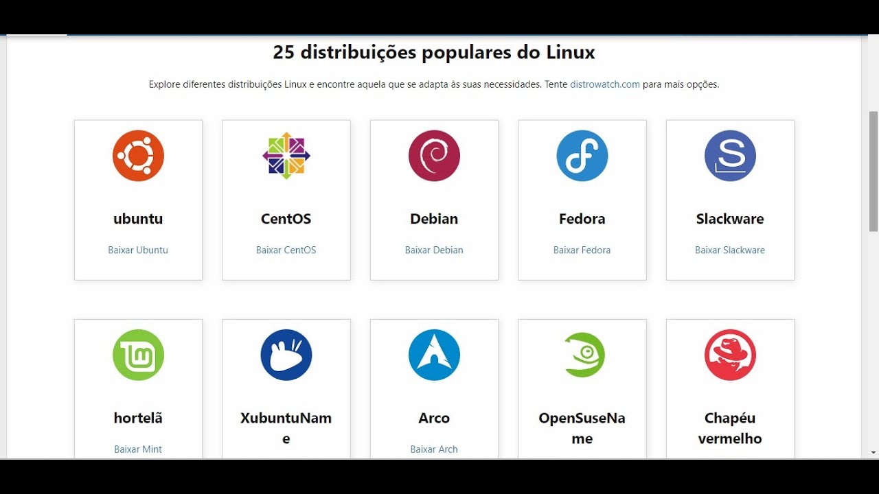 25 Distribuições mais populares mundo Linux MUITO LEGAL conferir #KDE # ...