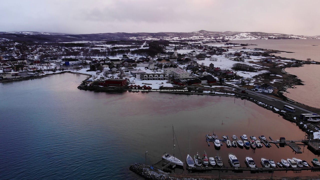 Evenskjer aerial - YouTube