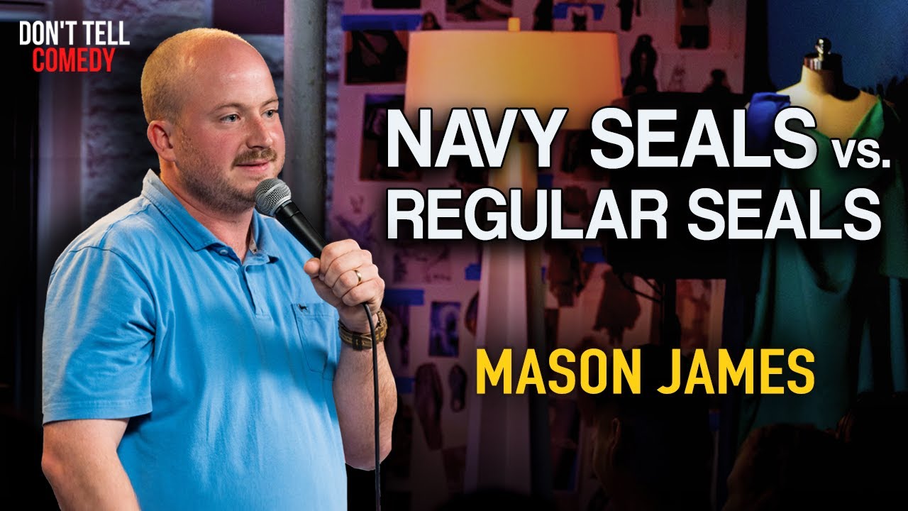 Navy SEALs vs. Regular Seals | Mason James | Stand Up Comedy - YouTube