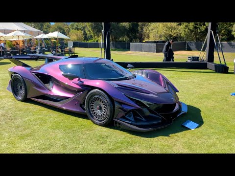 Apollo IE "Purple Dragon" Walkaround at The Quail - YouTube