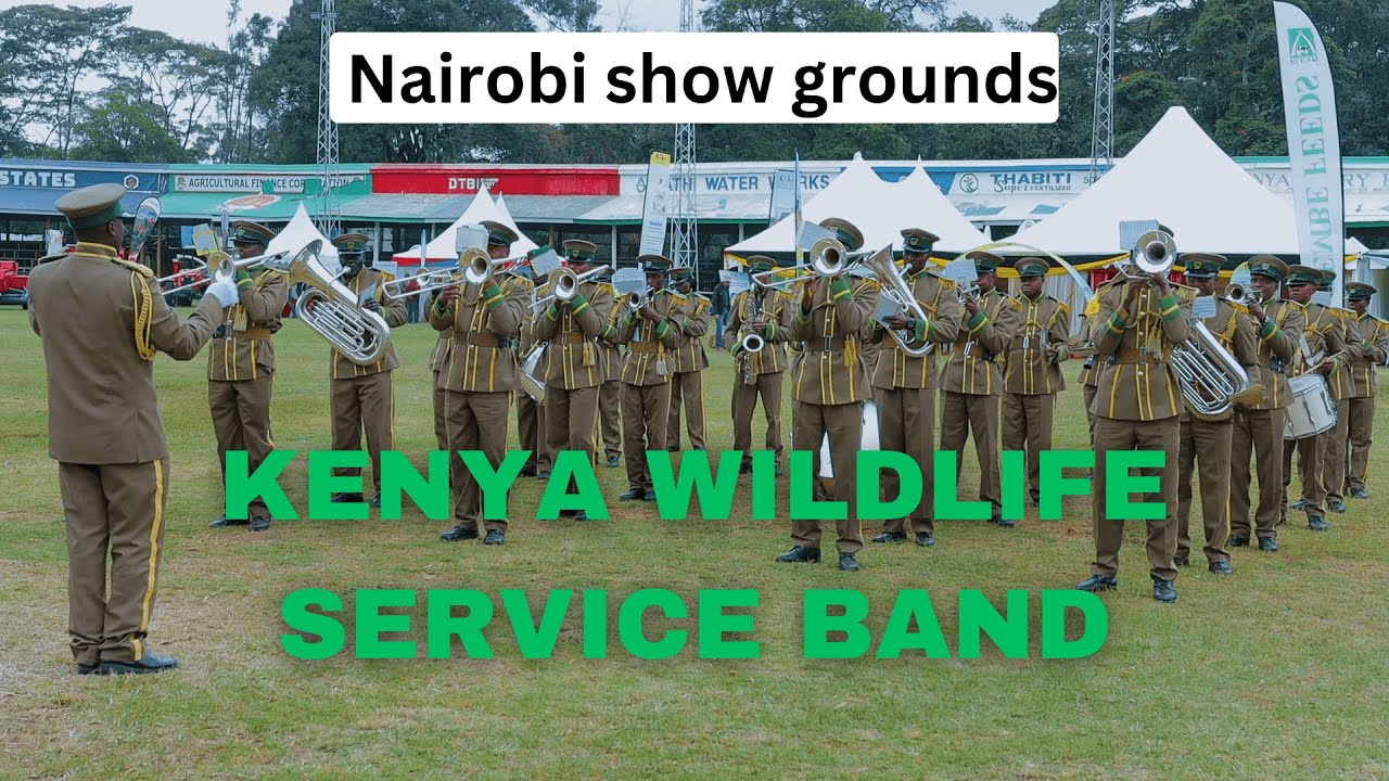 KWS Band Performing at Nairobi Show Grounds - YouTube