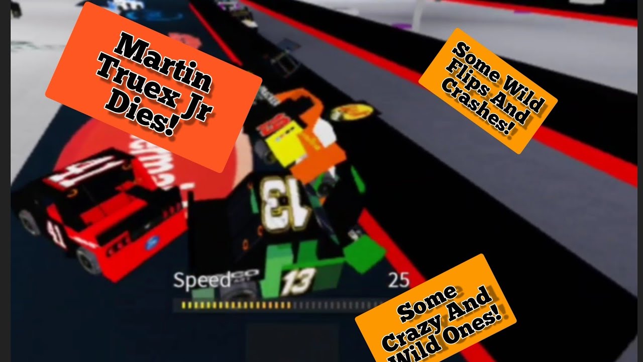 Nascar Smashy Cars Bristol|MARTIN TRUEX EXPLODES/DIES IN A CRASH! - YouTube