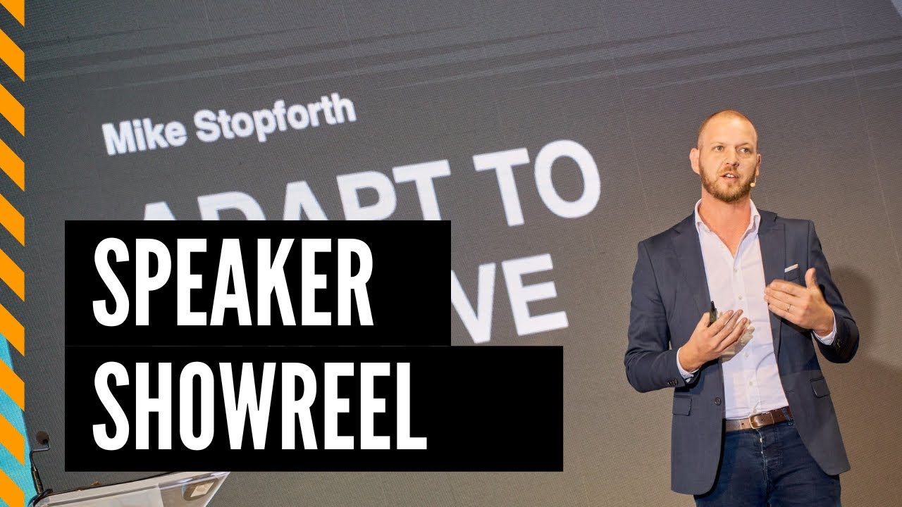 Mike Stopforth showreel - public speaker and facilitator - YouTube