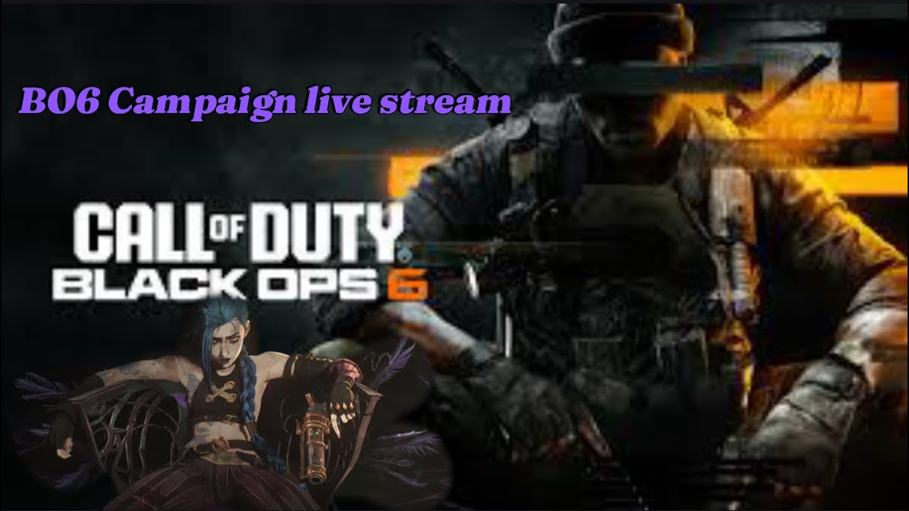 BO6 Campaign Live stream - YouTube