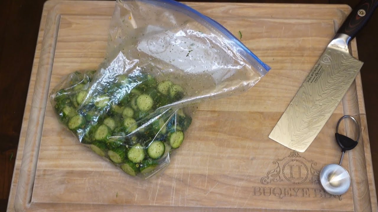 Easiest Pickles Ever | 60 Second Pickles - YouTube