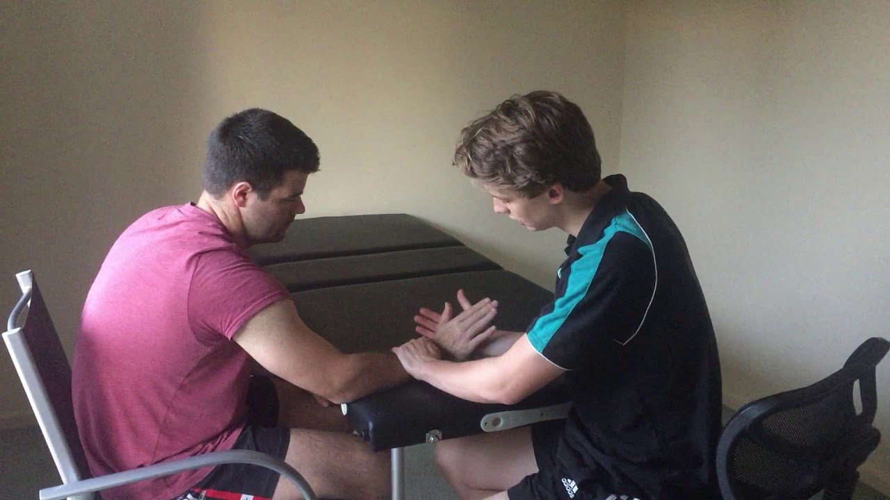 Wrist PROM - YouTube