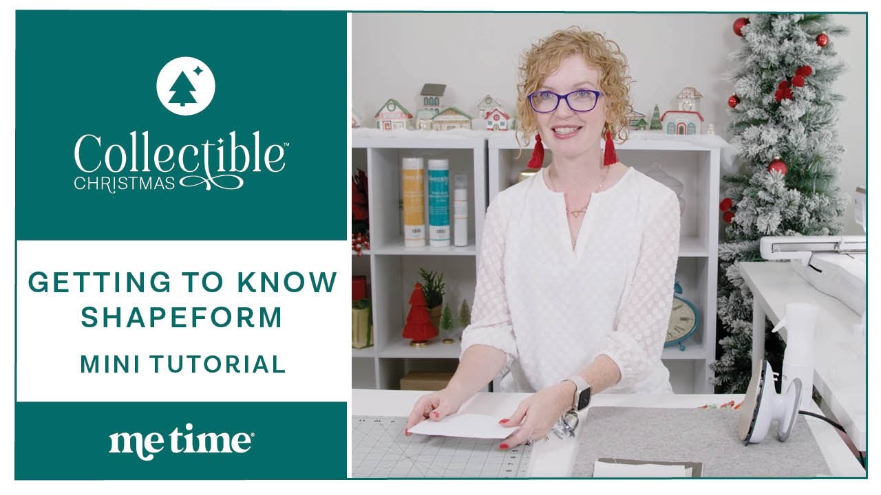 Collectible Christmas Mini Tutorial - Getting to Know Your Shapeform - YouTube