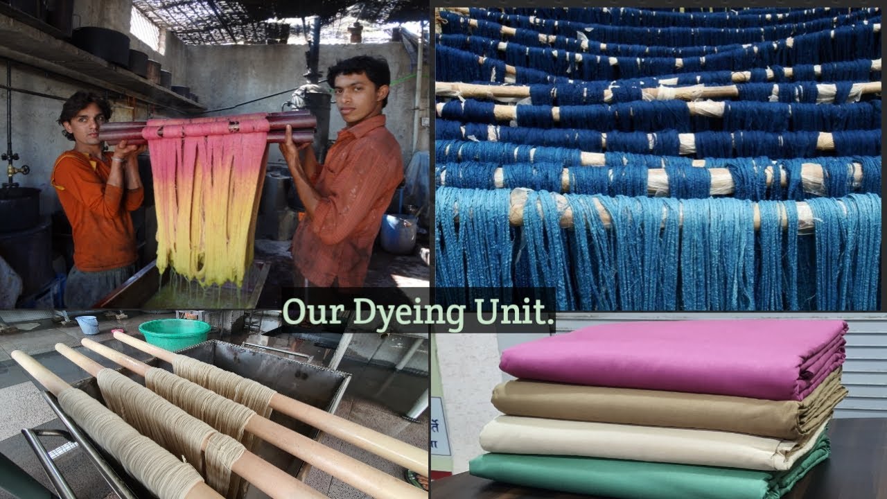 Our Dyeing Unit | Colorkari Dyeing | Shades From Pantone and Neelam ...