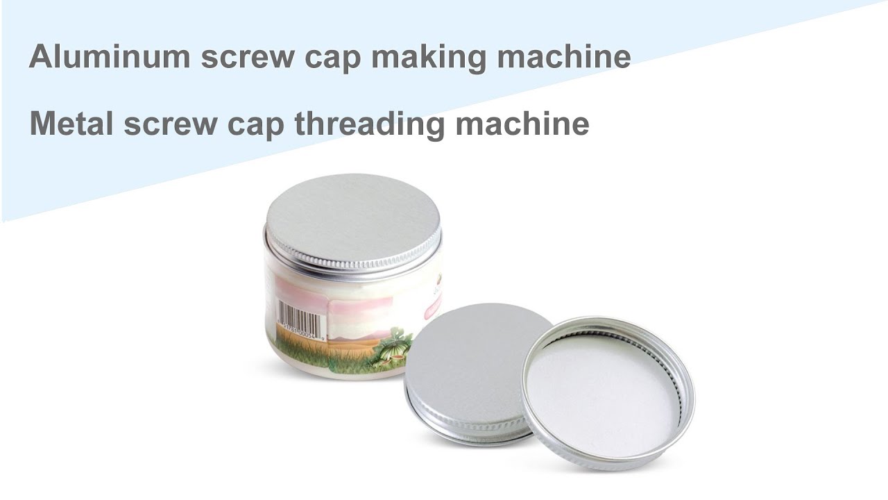 Screw cap making production line Knurling and Threading Cap Making ...