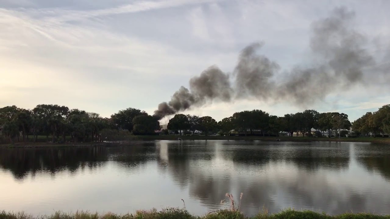 Chestnut Creek Fire Venice Florida - YouTube