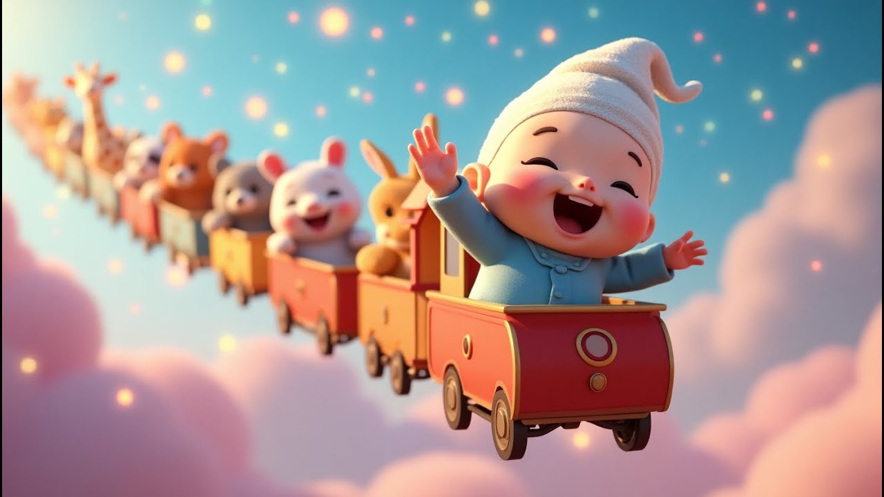 Go Go My Train, Cho Cho Cho | Fun Train Song with Baby Animals ...