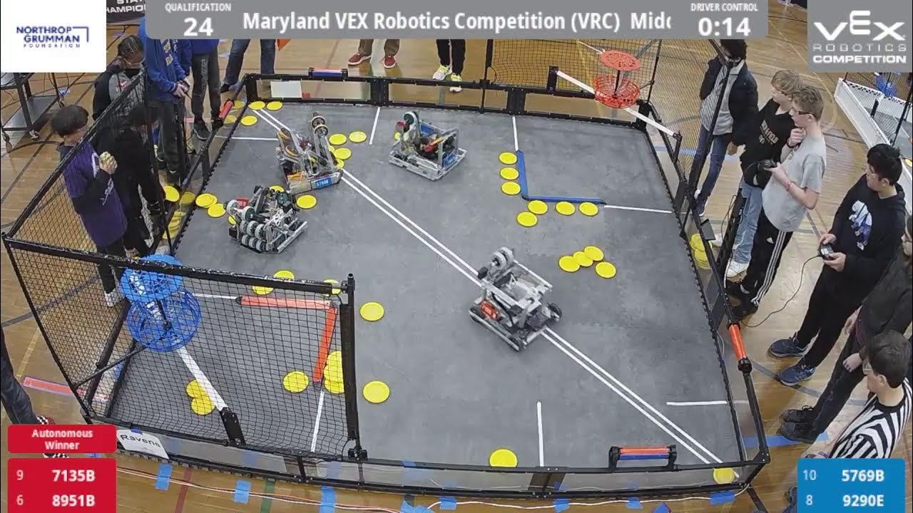 2023 VEX Robotics VRC Maryland State Championship for Middle School - YouTube