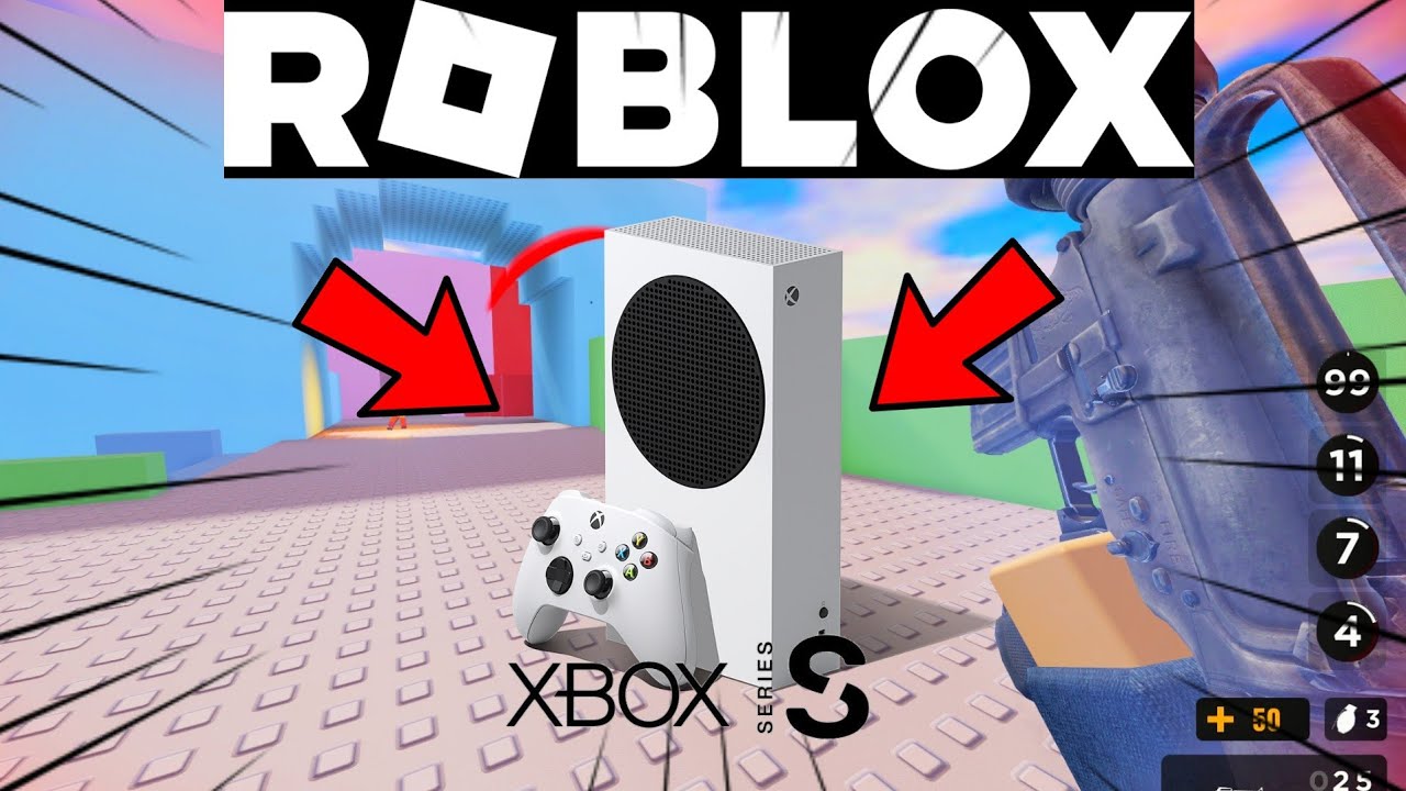 ASI se juega ROBLOX en Xbox Series S en 2024 - YouTube