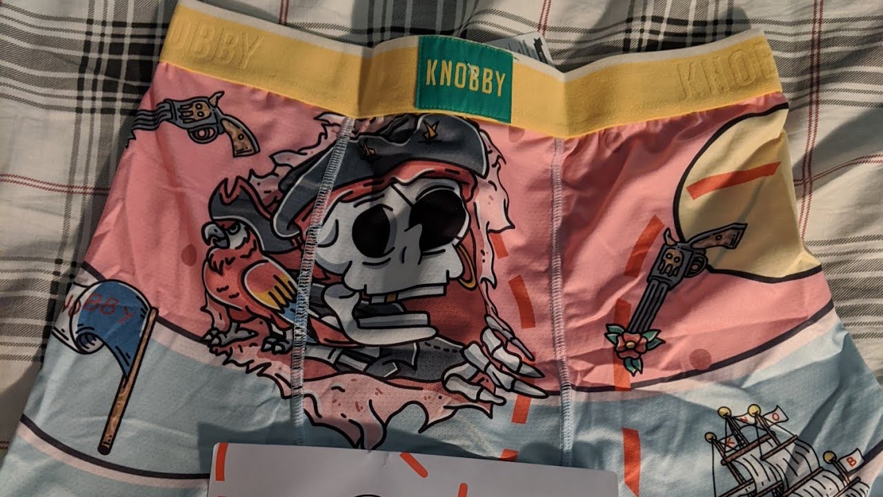 Knobby underwear package opening number 4 - YouTube