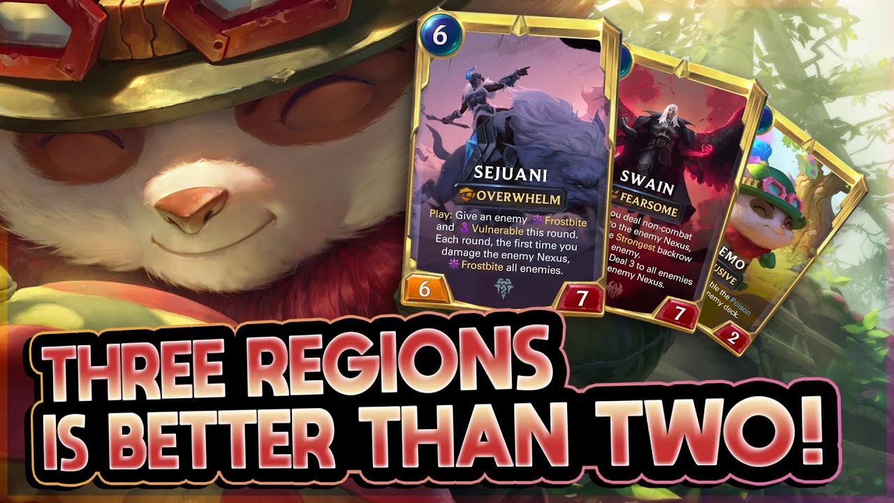 THE ULTIMATE TRI-REGION GAUNTLET DECK | Legends of Runeterra | Rising ...