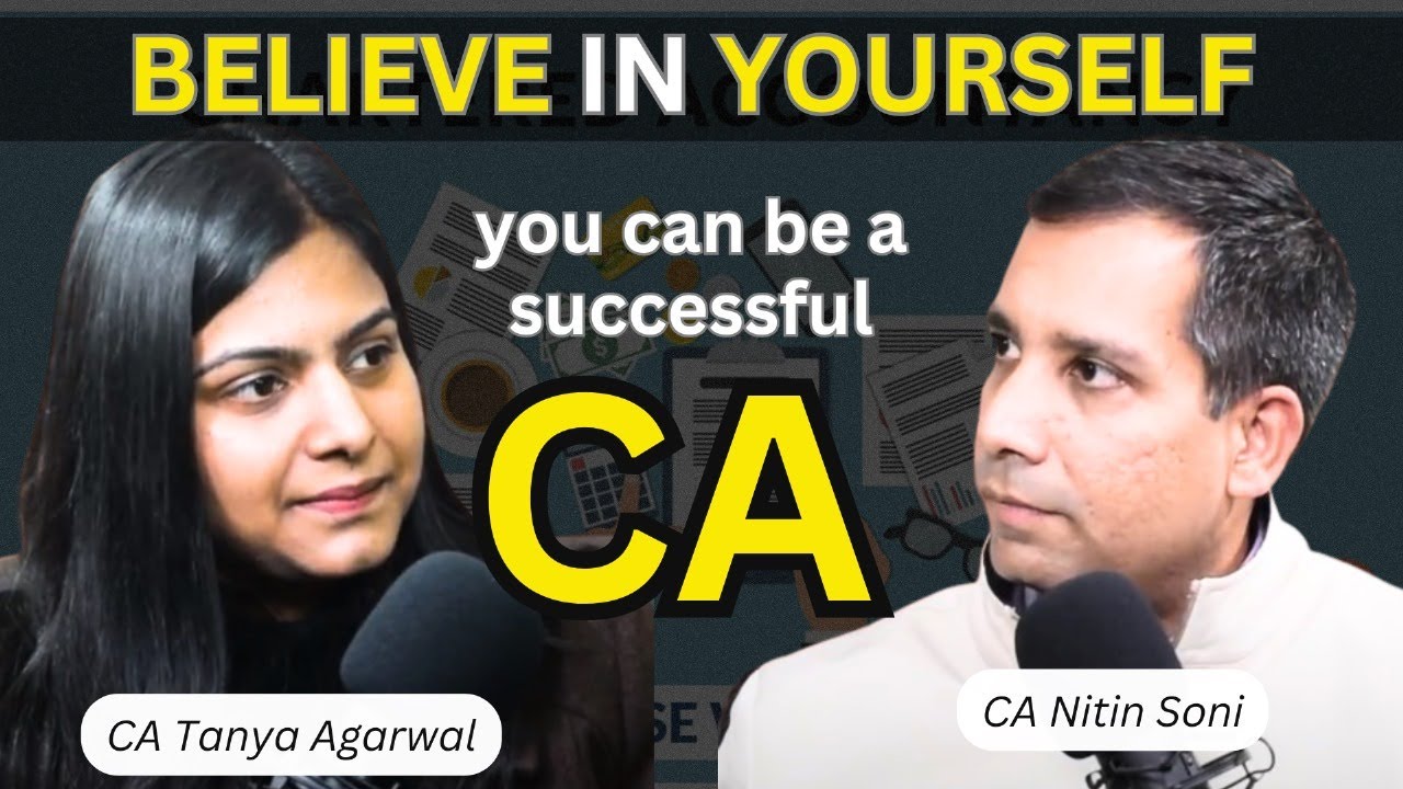 CA Motivational Podcast | CA Nitin Soni in conversation with CA Tanya Aggarwal - YouTube