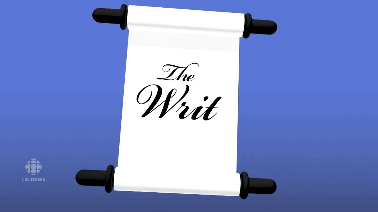 "Draw Up a Writ" | Election Terms Explained - YouTube