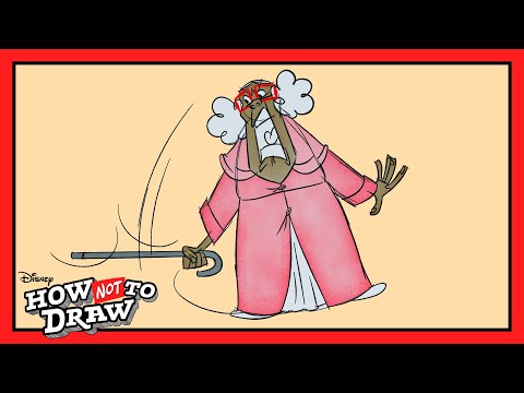 Suga Mama Cartoon Comes To Life! 🖌 | How NOT To Draw: The Proud Family | @disneychannelanimation
