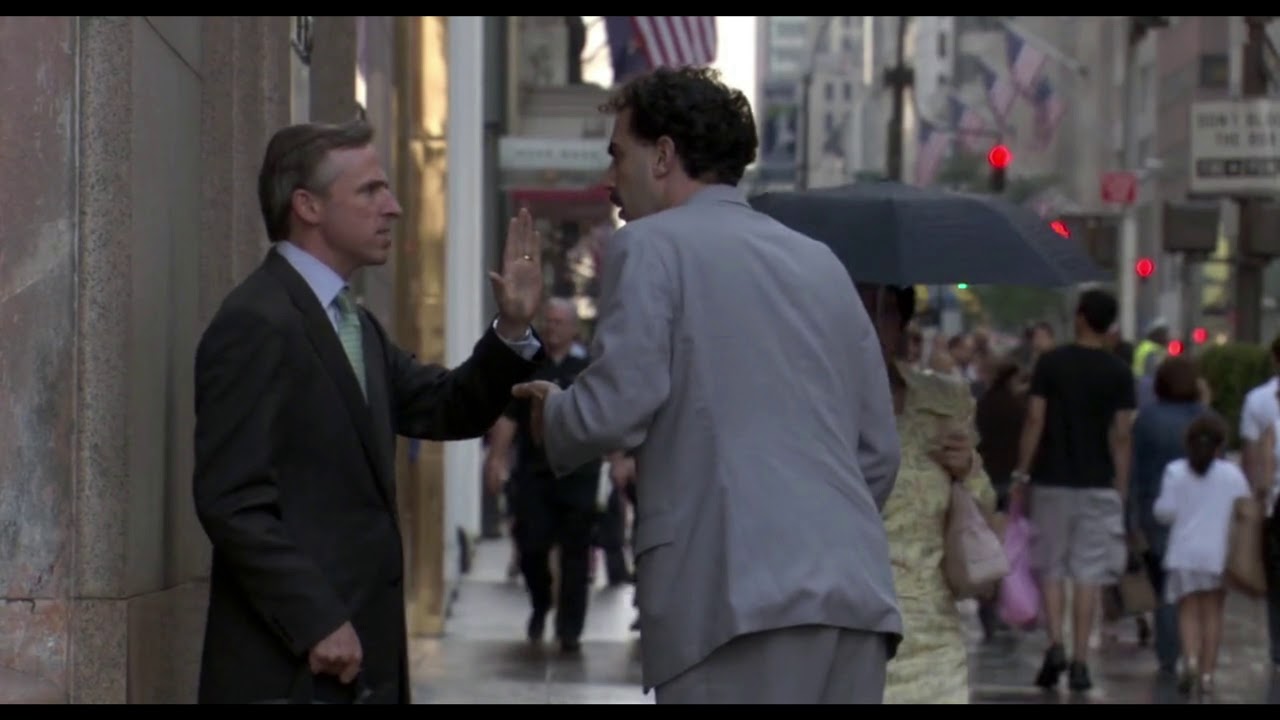 BORAT AT CITY - KING IN THE CASTLE - (Vostfr) - YouTube