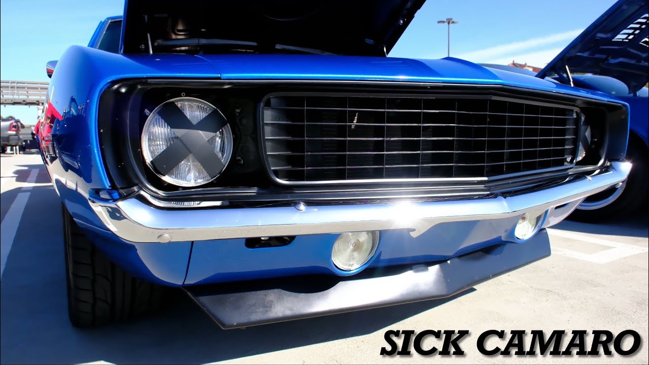 Classic Car Alert! Sick Camaro at Cars and Coffee - YouTube