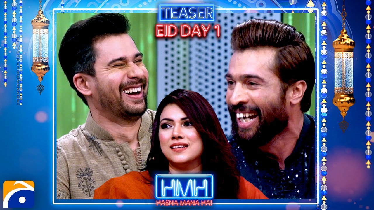 Watch Mr & Mrs M.Amir Hasna Mana Hai with Tabish Hashmi this Eid ul ...