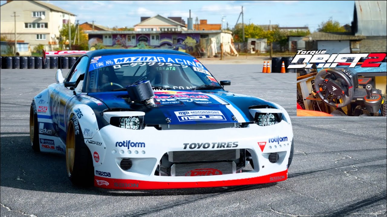 Torque Drift 2 PC - Lamborghini CHASE Event w/MAD MIKES RX7 - YouTube