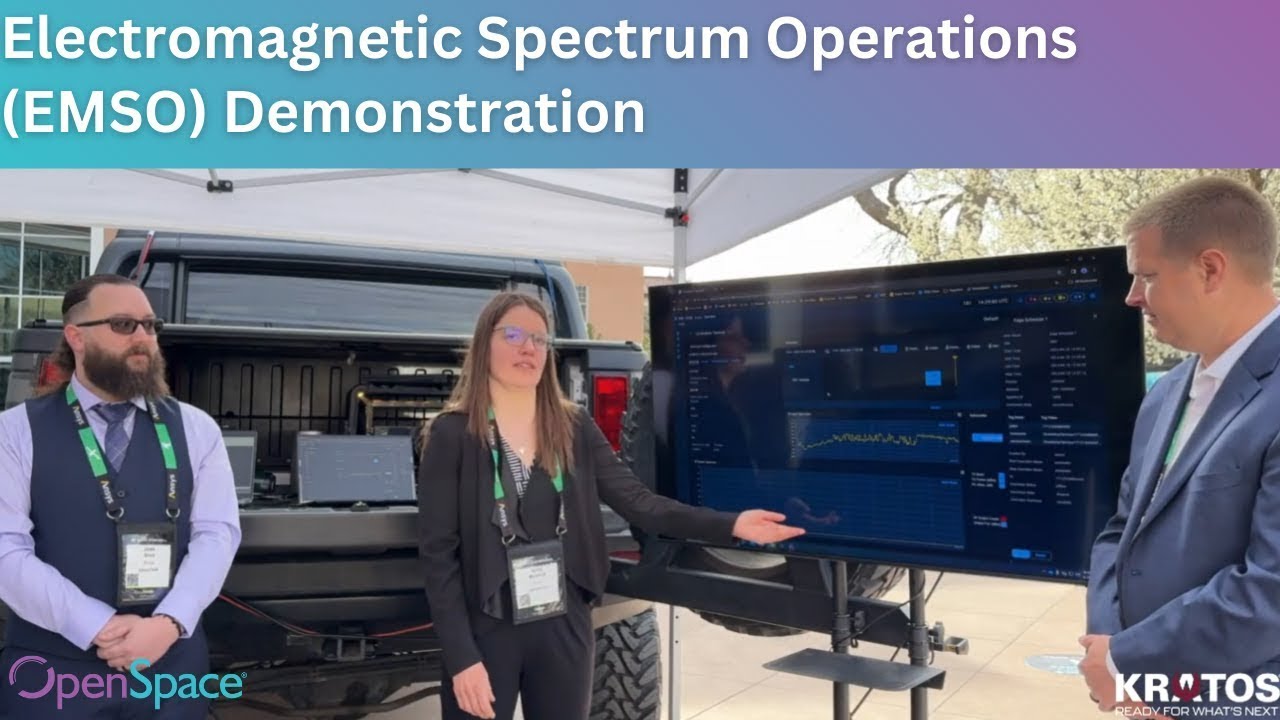 Electromagnetic Spectrum Operations EMSO Demonstration - YouTube